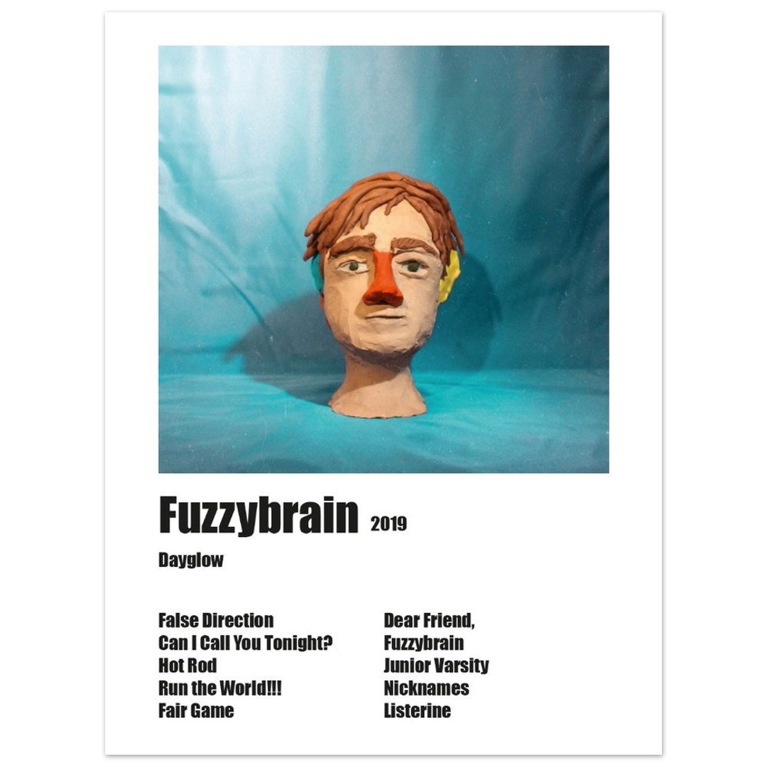 Fuzzybrain Dayglow Poster - Etsy