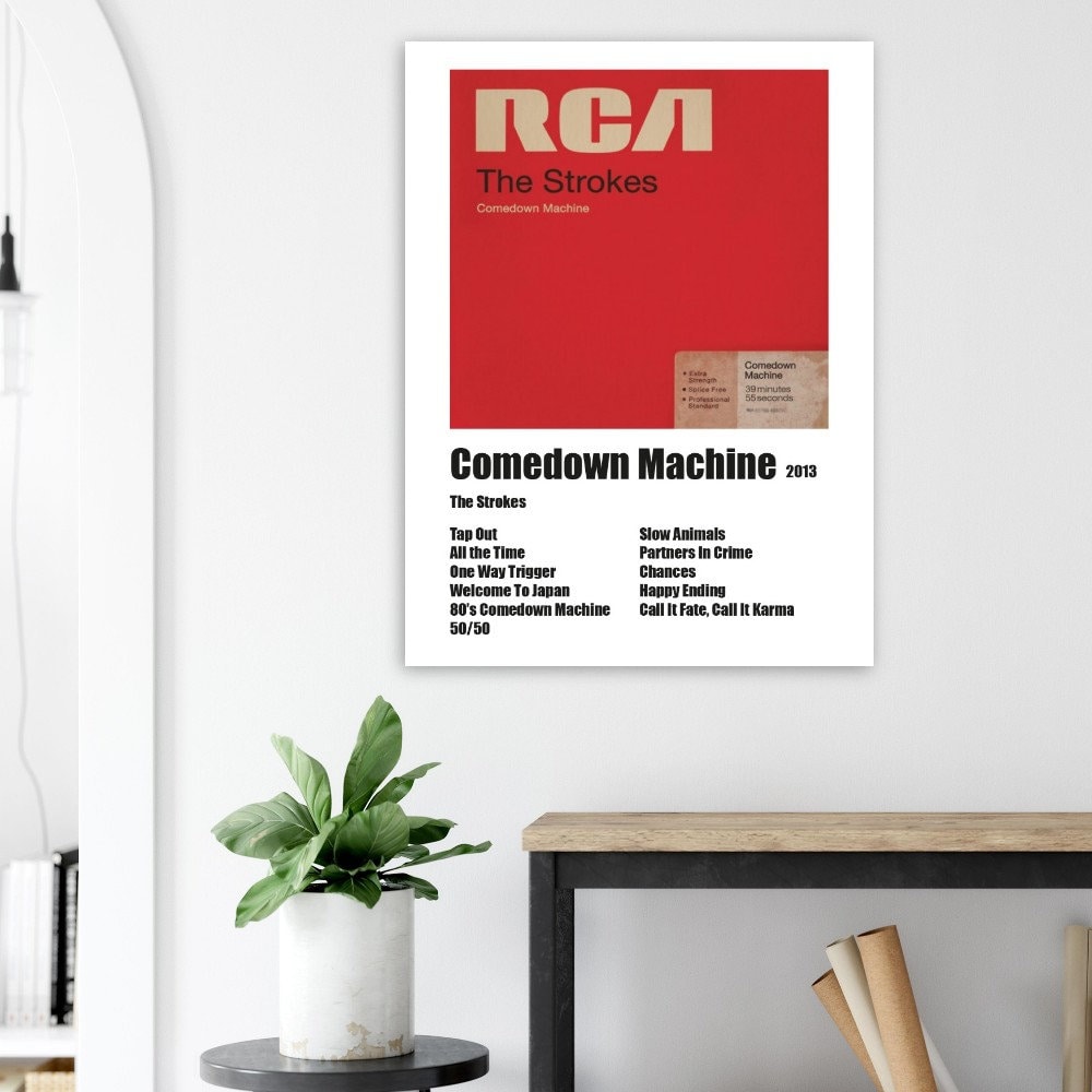 Comedown Machine the Strokes Poster - Etsy