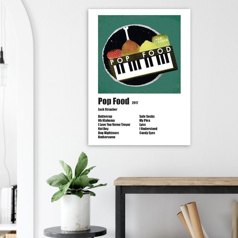 Pop Food Jack Stauber Poster - Etsy