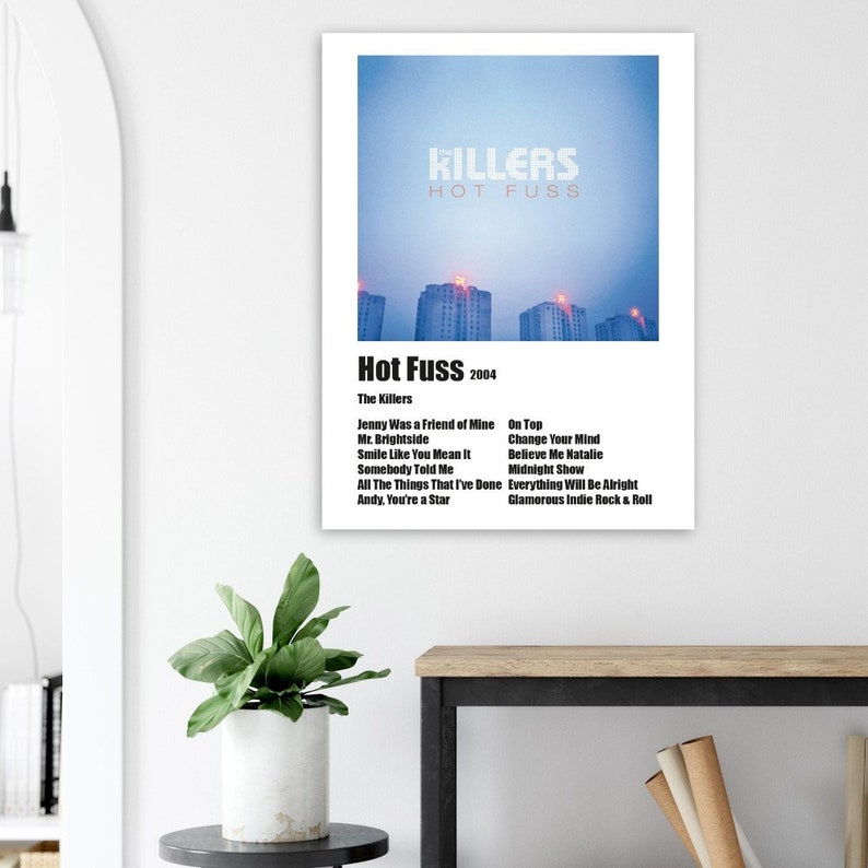 Hot Fuss the Killers Poster - Etsy