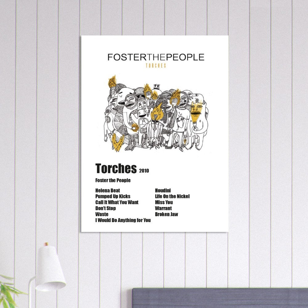 Torches Foster the People Poster - Etsy