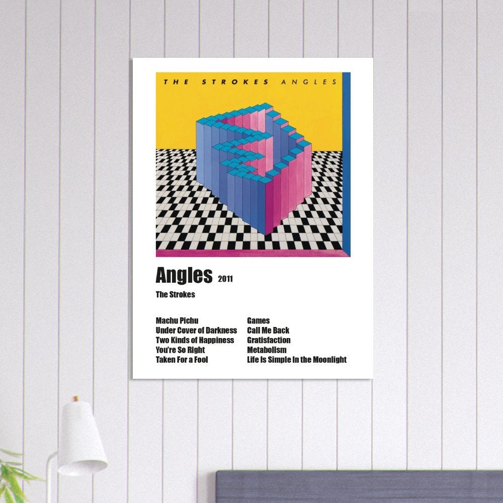 Ángulos Los Trazos Póster - Etsy España