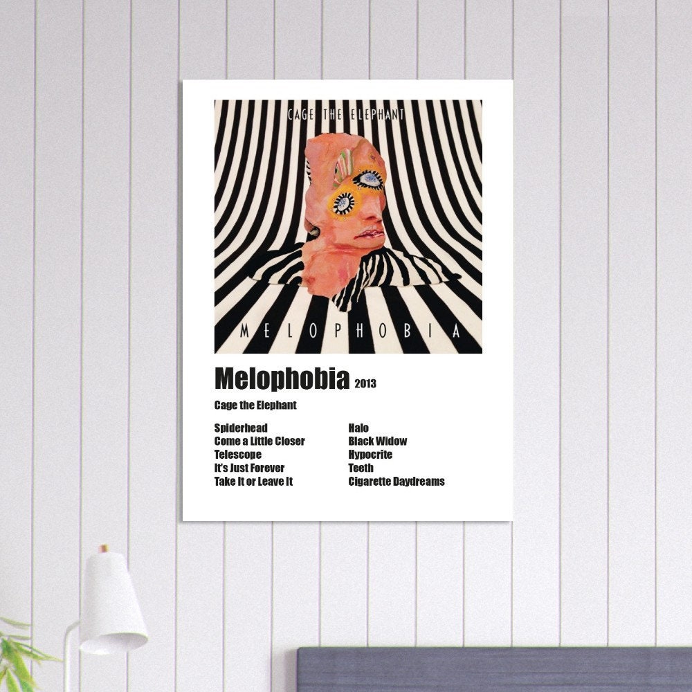 Melophobia Cage the Elephant Poster - Etsy