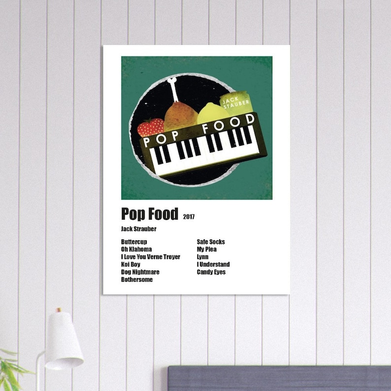 Pop Food Jack Stauber Poster - Etsy