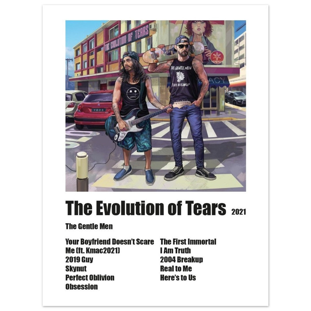 The Evolution of Tears the Gentle Men Poster - Etsy