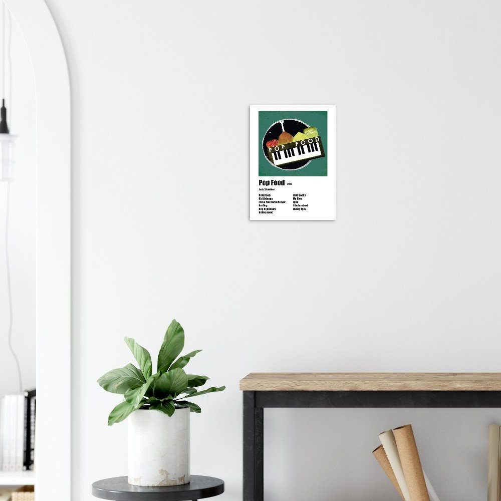 Pop Food Jack Stauber Poster - Etsy