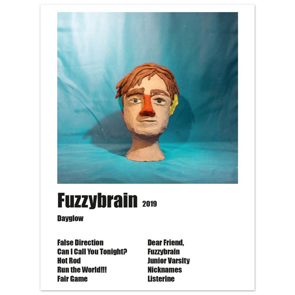 Fuzzybrain Dayglow Poster - Etsy