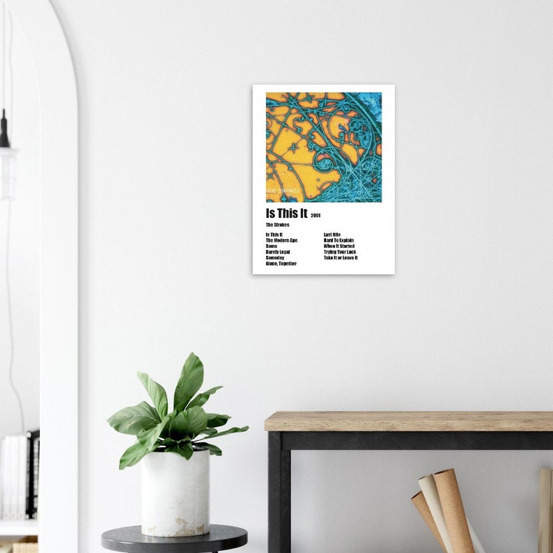 Is This It the Strokes Poster - Etsy