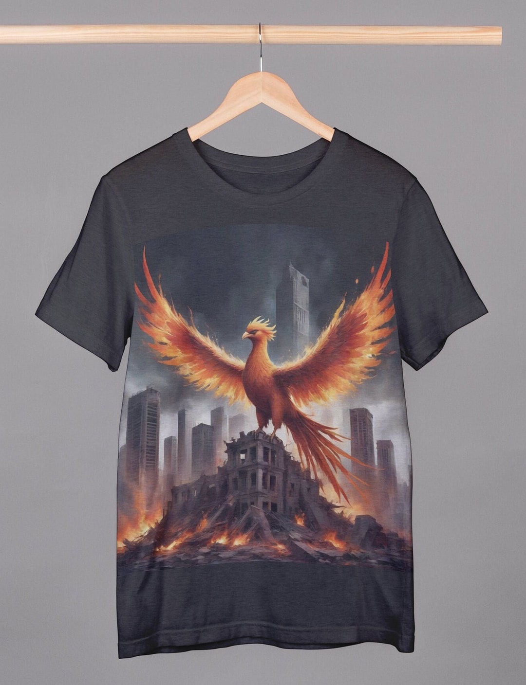 Phoenix Rebirth Urban Renewal Png Image, Digital Design, Instant ...