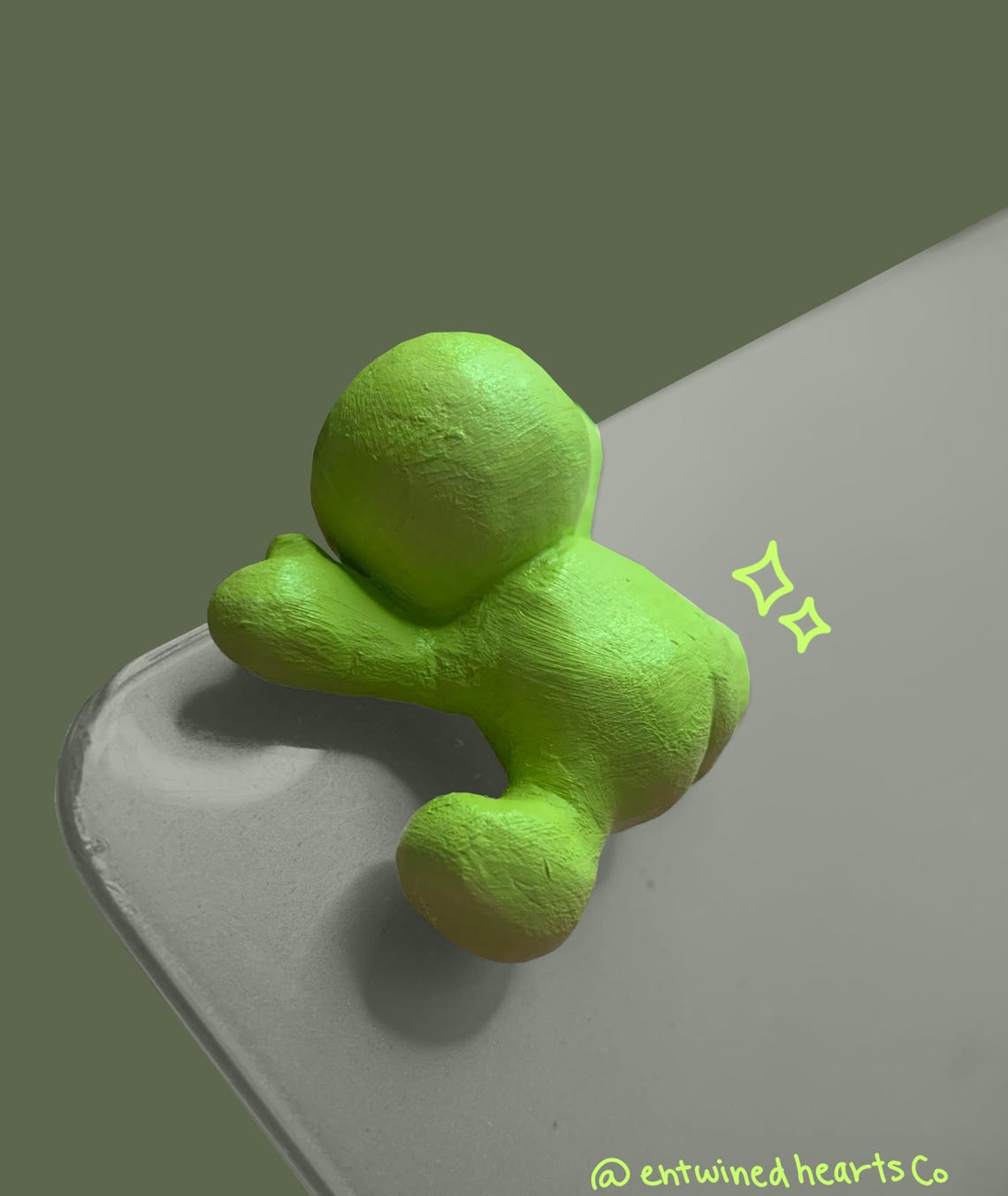 Custom Smiski Inspired Hipper | Phone and Laptop Accessory - Etsy