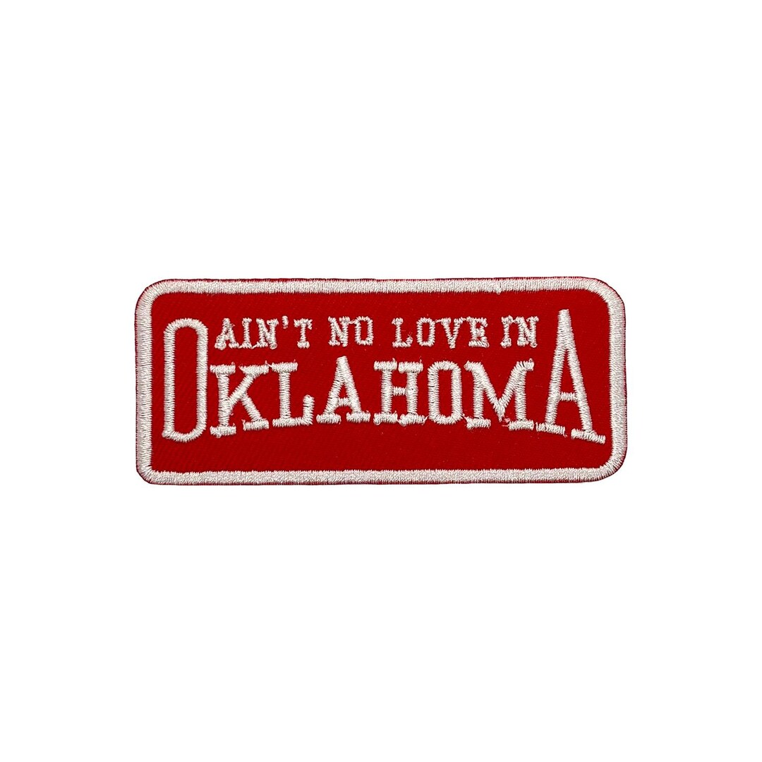 Oklahoma Patches Iron on Patches for Clothes Backpacks Hat Jeans - Etsy