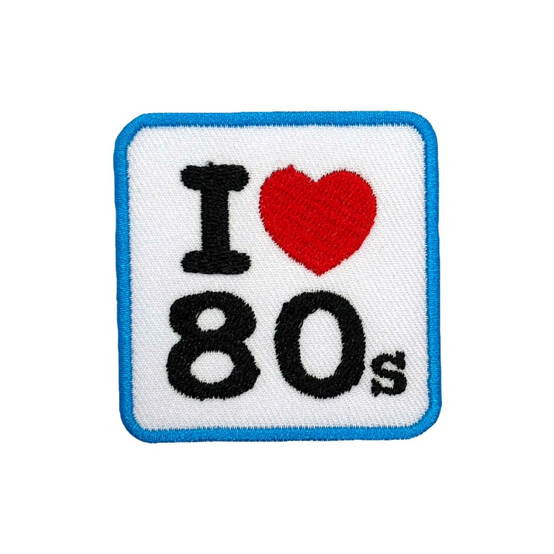 I Love 80s Patches Iron on Patches for Clothes Backpacks Hat Jeans - Etsy