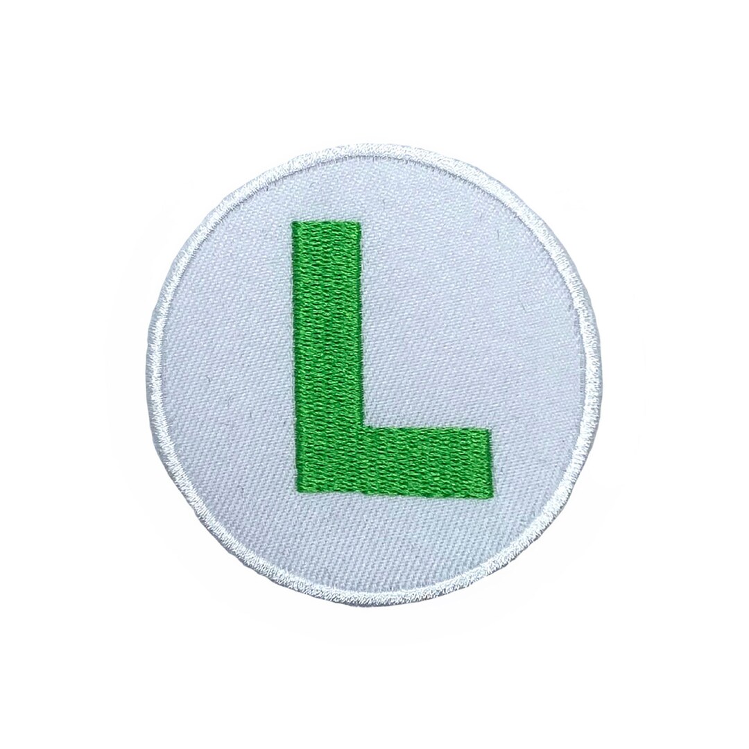 L Mario Patches Iron on Patches for Clothes Backpacks Hat Jeans - Etsy