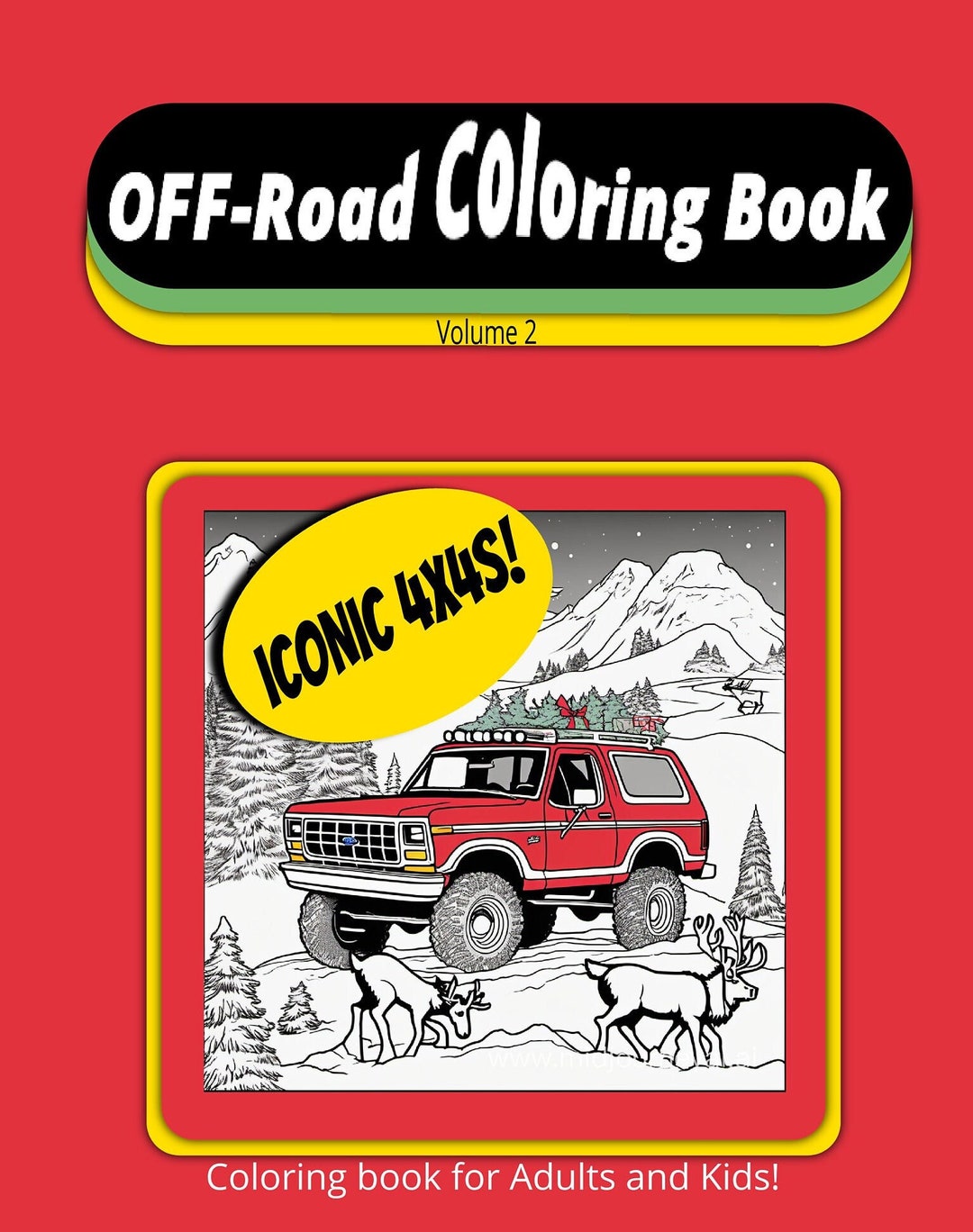 Printable Pages | Off-road Coloring Book | - Etsy