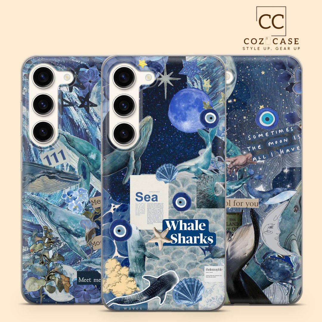 Whale Shark Phone Case Marine Life Cover for Samsung Galaxy S24 Ultra ...