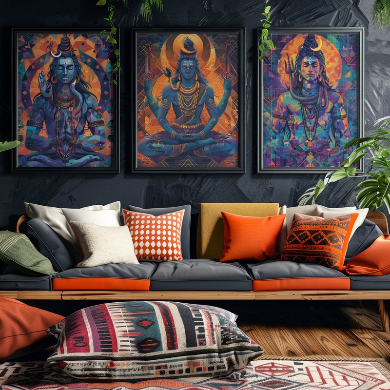Buy Mahadev Wall Art Online In India - Etsy India