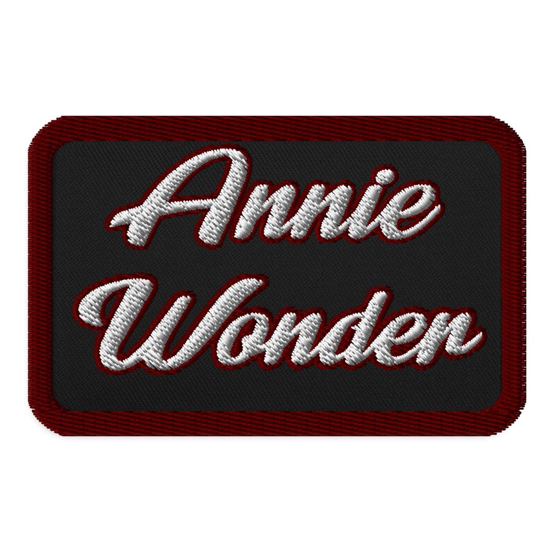 Annie Wonder Logo Embroidered Patch - Etsy