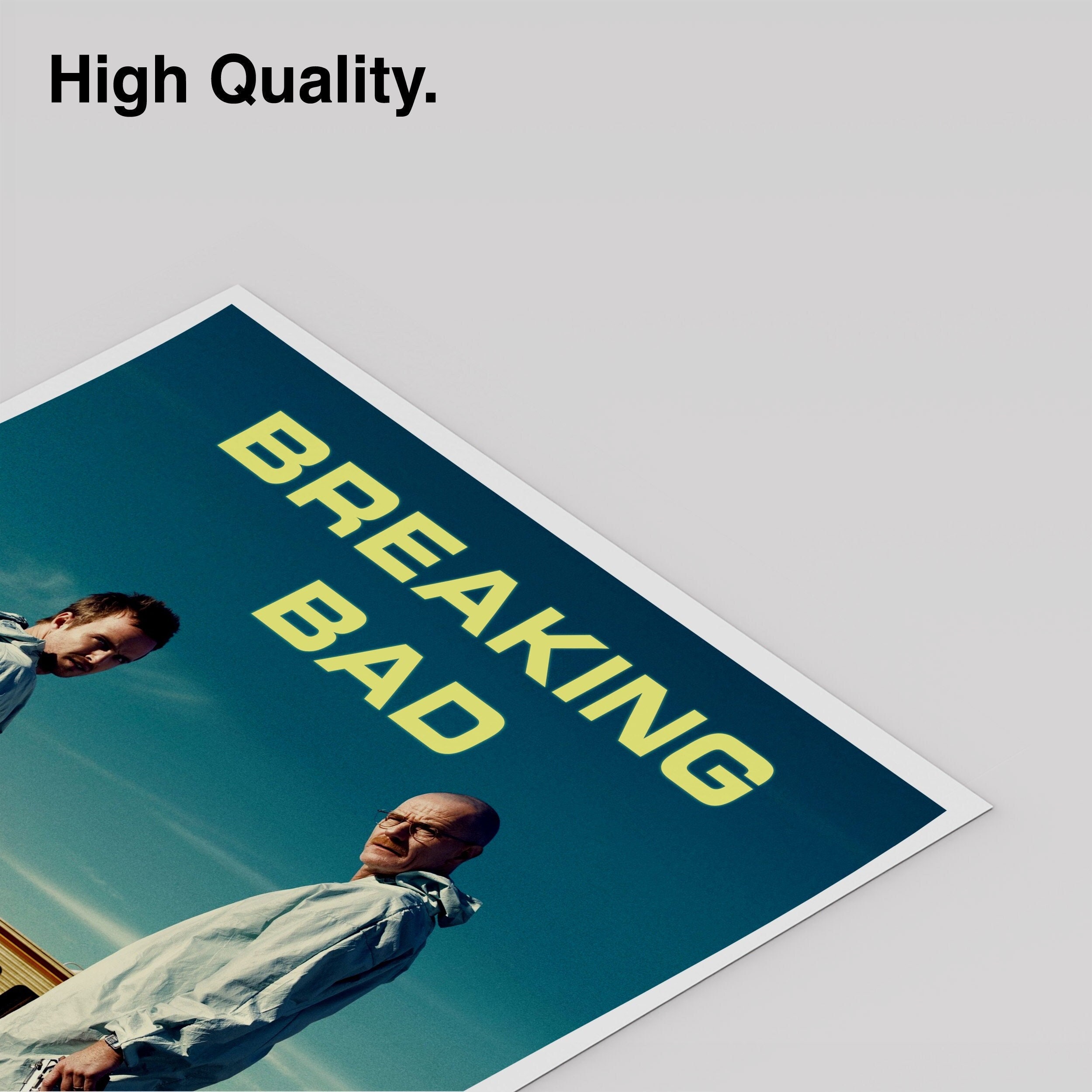 Breaking Bad TV Show Poster, Breaking Bad, Movie Poster, Jesse Pinkman ...
