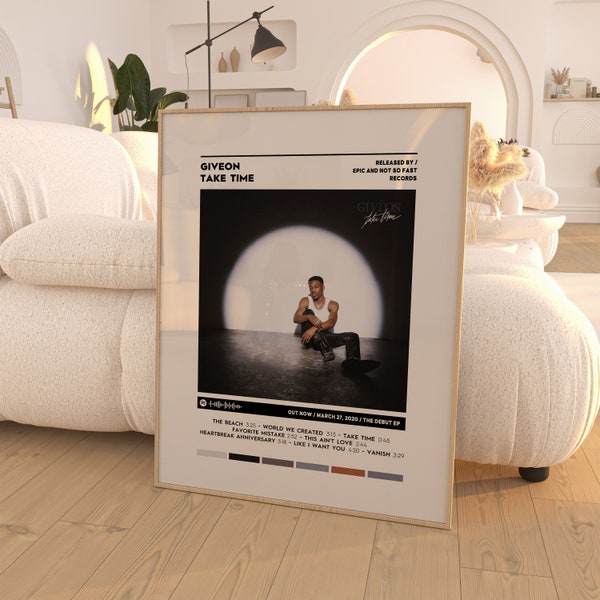 Giveon Album Cover Poster - Etsy