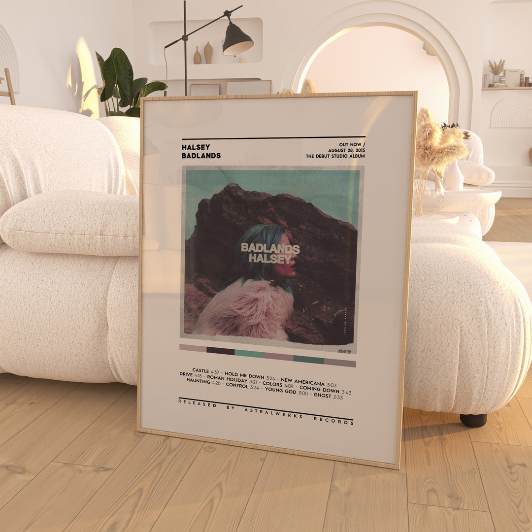 Halsey Badlands / Album Cover Poster / 3 Colors 1 Price / Room Decor ...