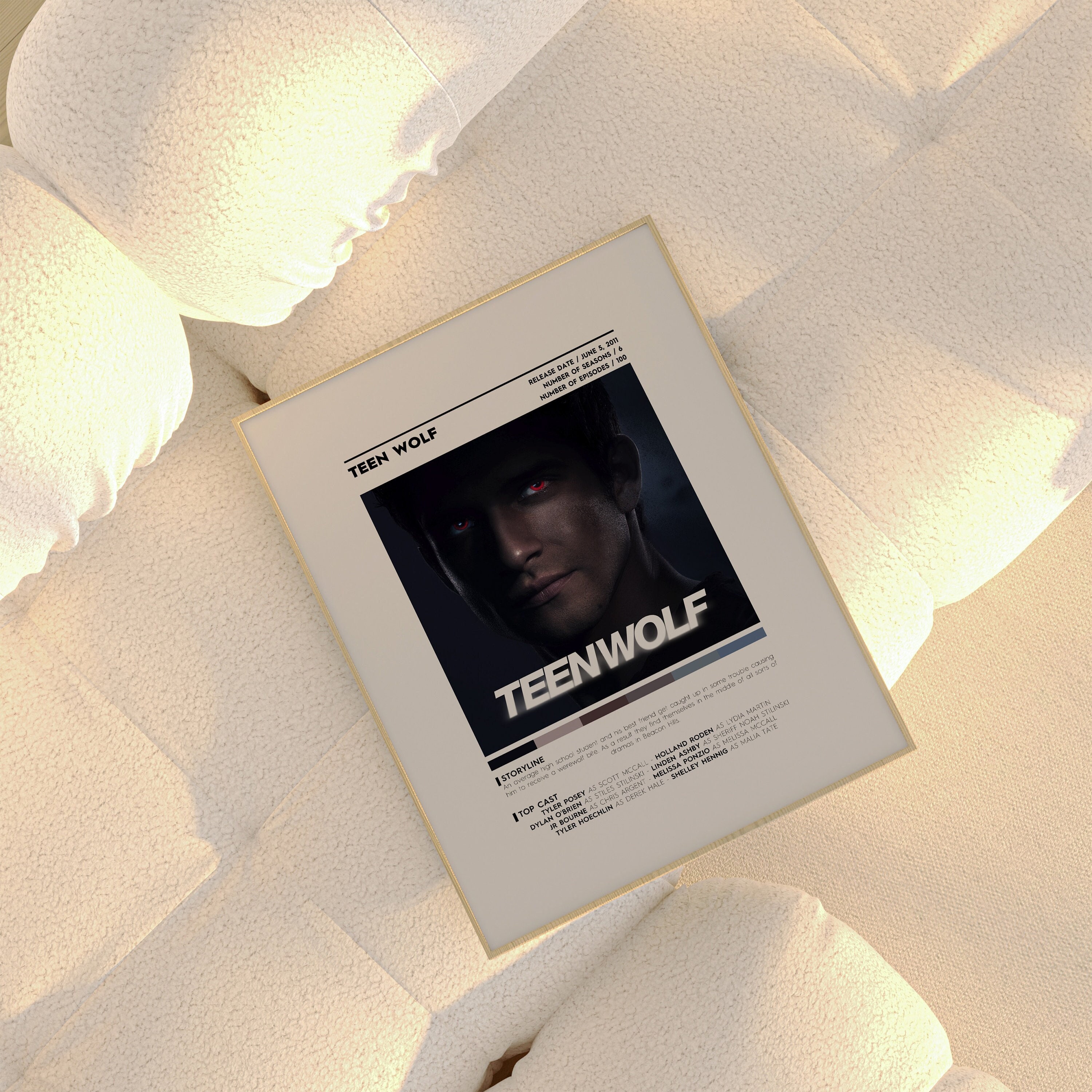 Teen Wolf TV Show Poster / TV Show Poster / Poster Print / Wall Art ...