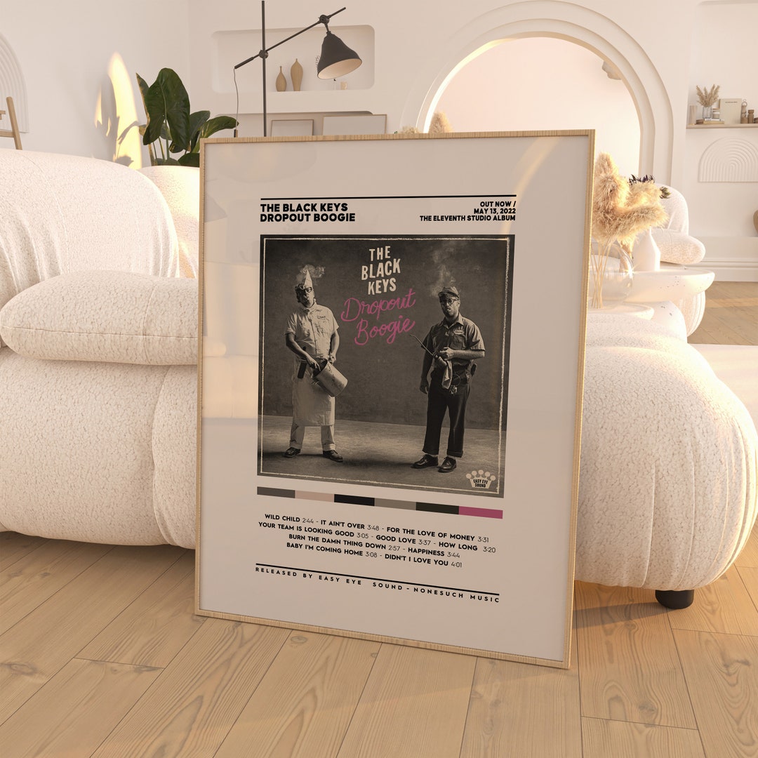 The Black Keys Dropout Boogie / Album Cover Poster / 3 Colors 1 Price ...