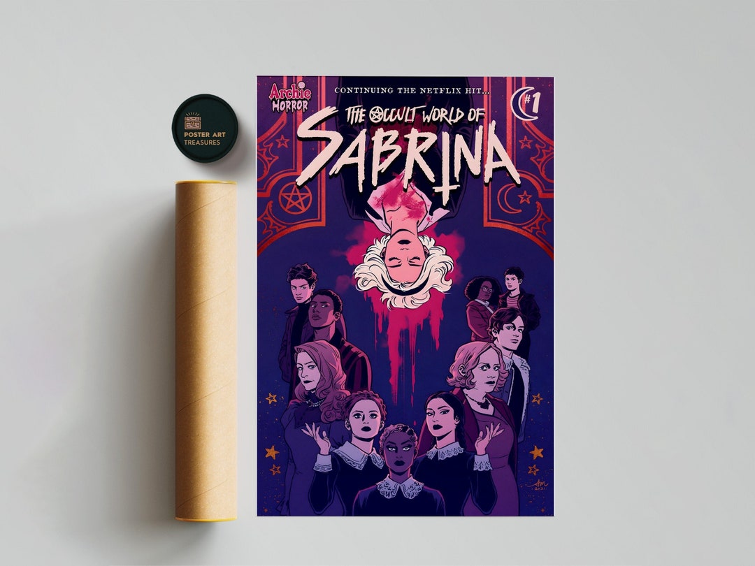 Chilling Adventures of Sabrina TV Show Poster, Retro Style TV Show ...