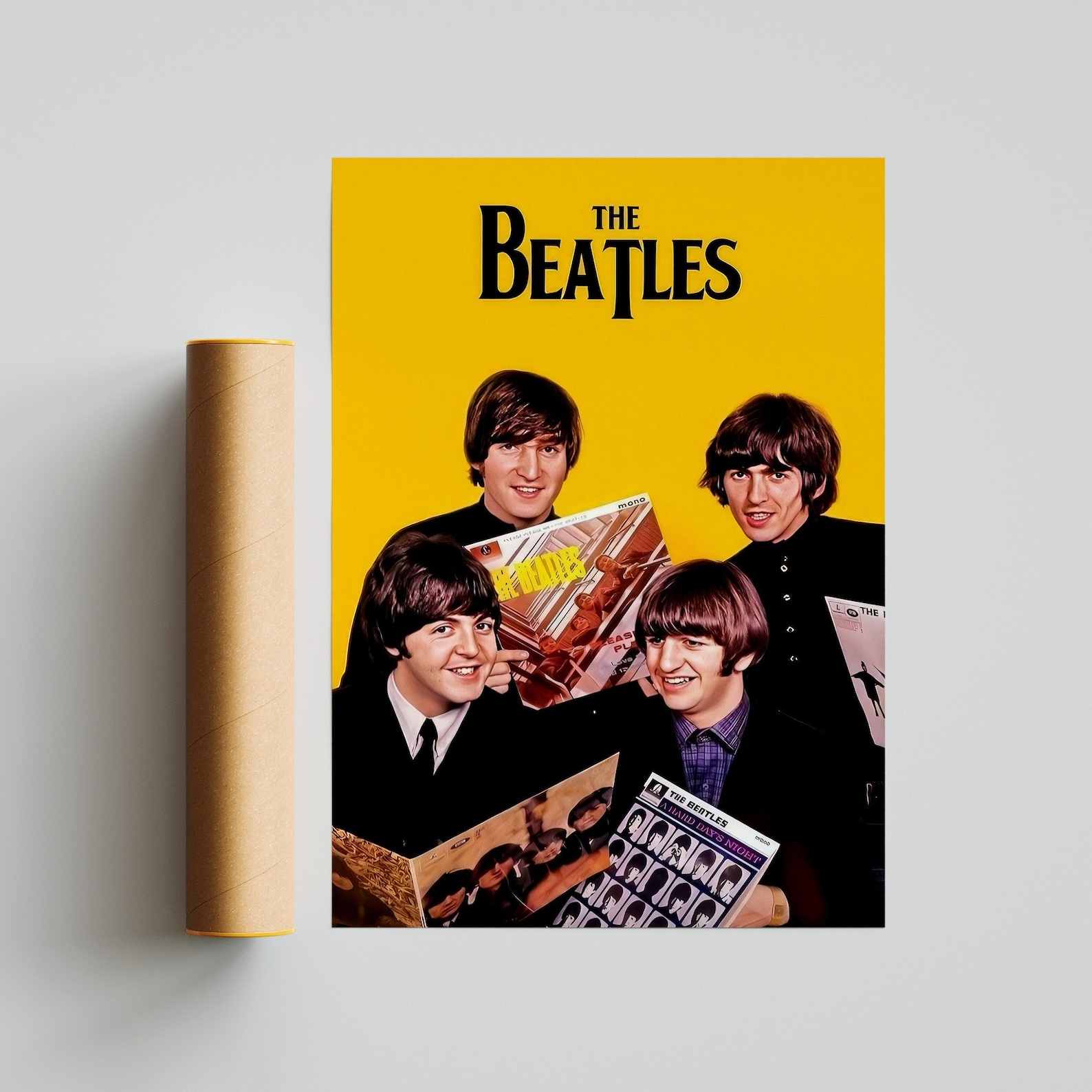 The Beatles Poster / Room Decor / Music Decor / Music Gifts / Vintage ...