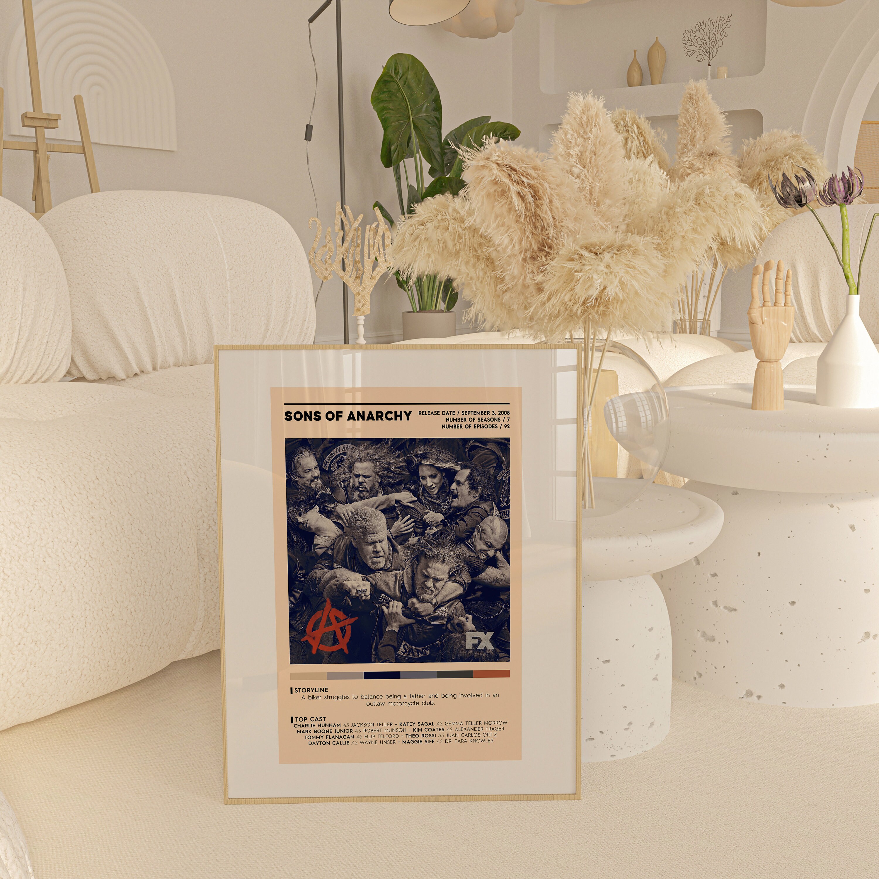 Sons of Anarchy TV Show Poster / TV Show Poster / Poster Print / Wall ...