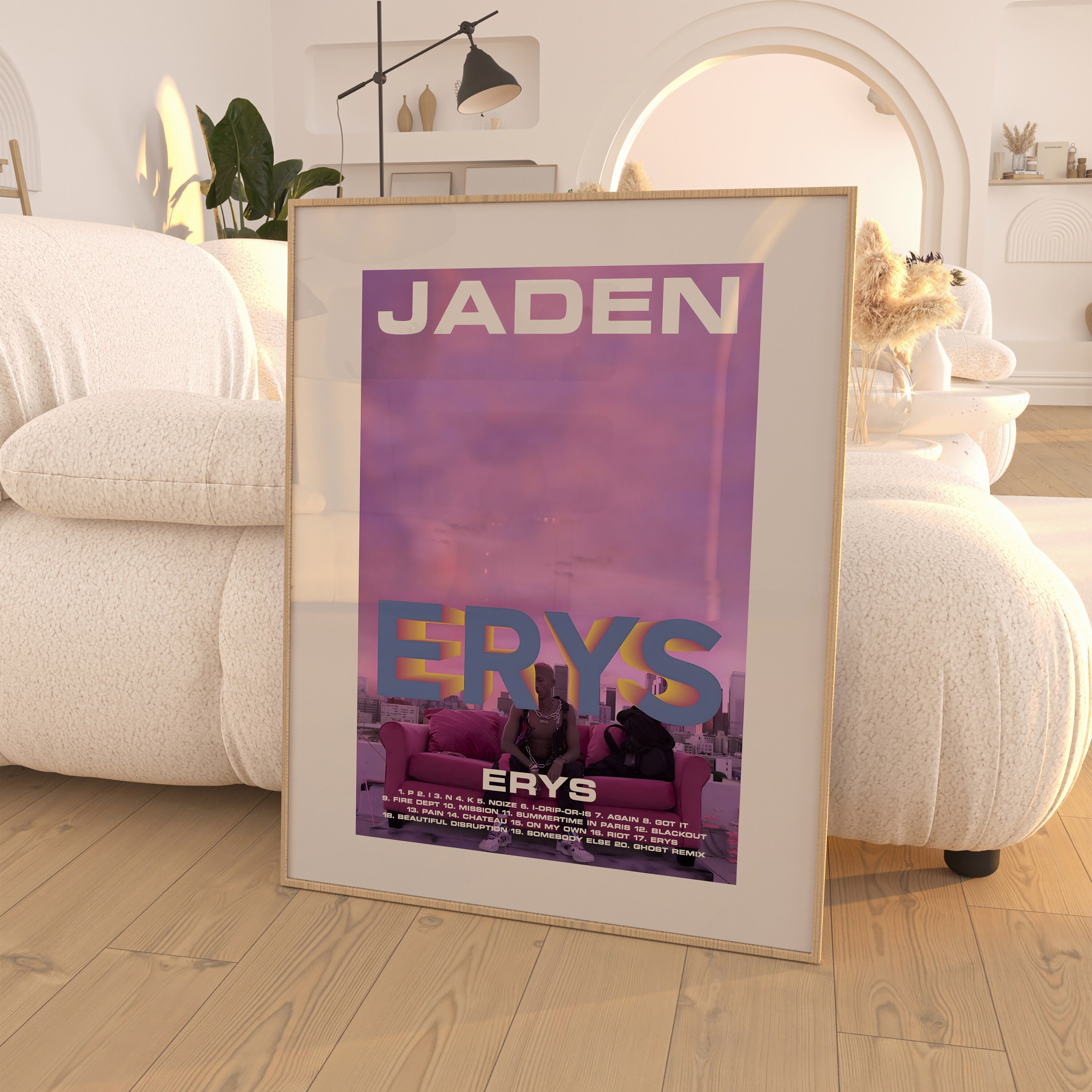 Jaden Erys Album Poster / Room Decor / Music Decor / Music Gifts ...