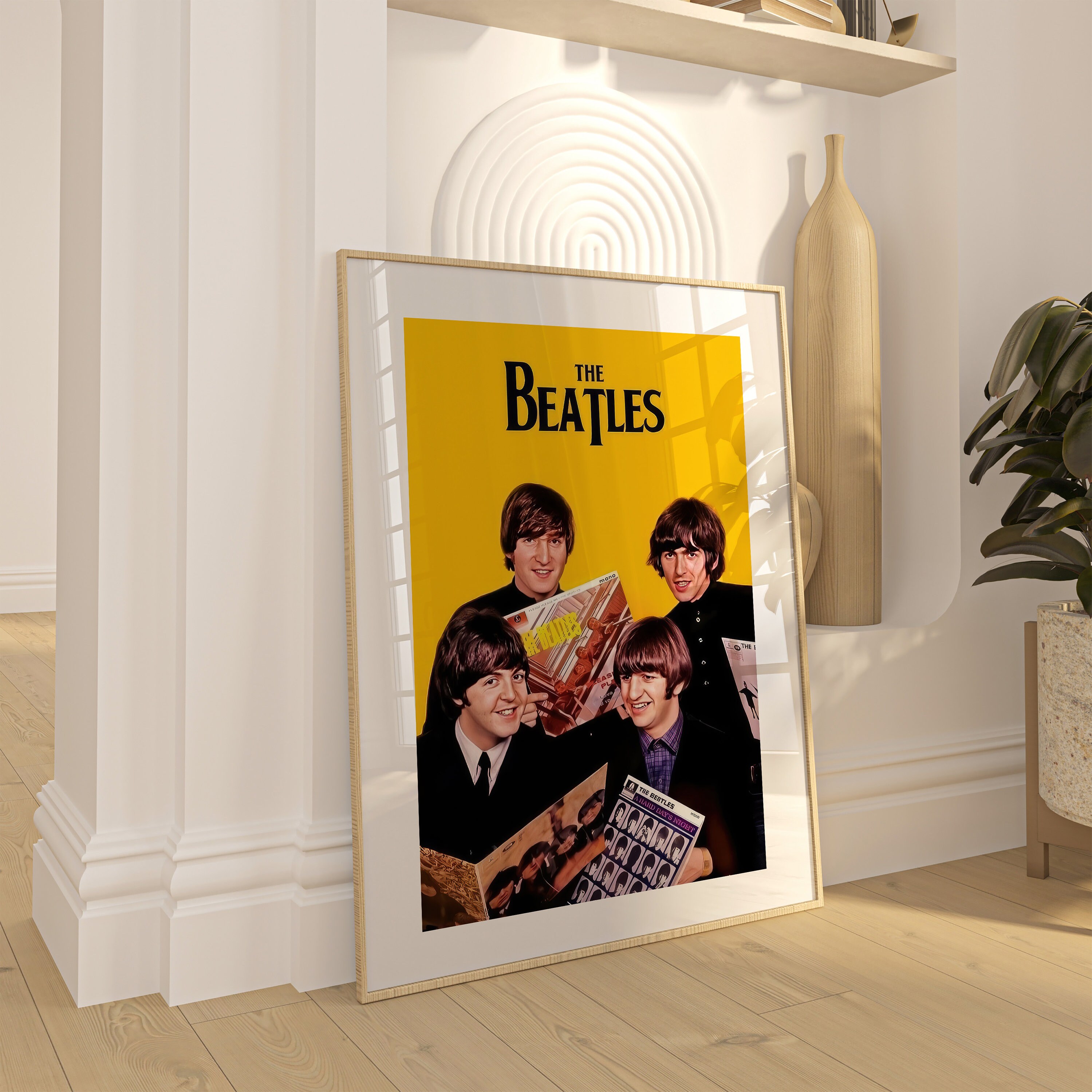 The Beatles Poster / Room Decor / Music Decor / Music Gifts / Vintage ...