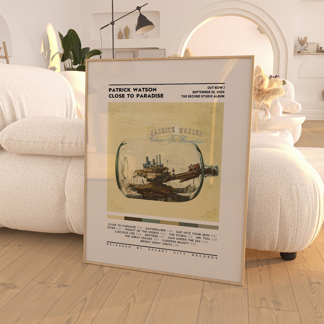 Patrick Watson Close to Paradise Album Poster / Album Poster / Poster ...