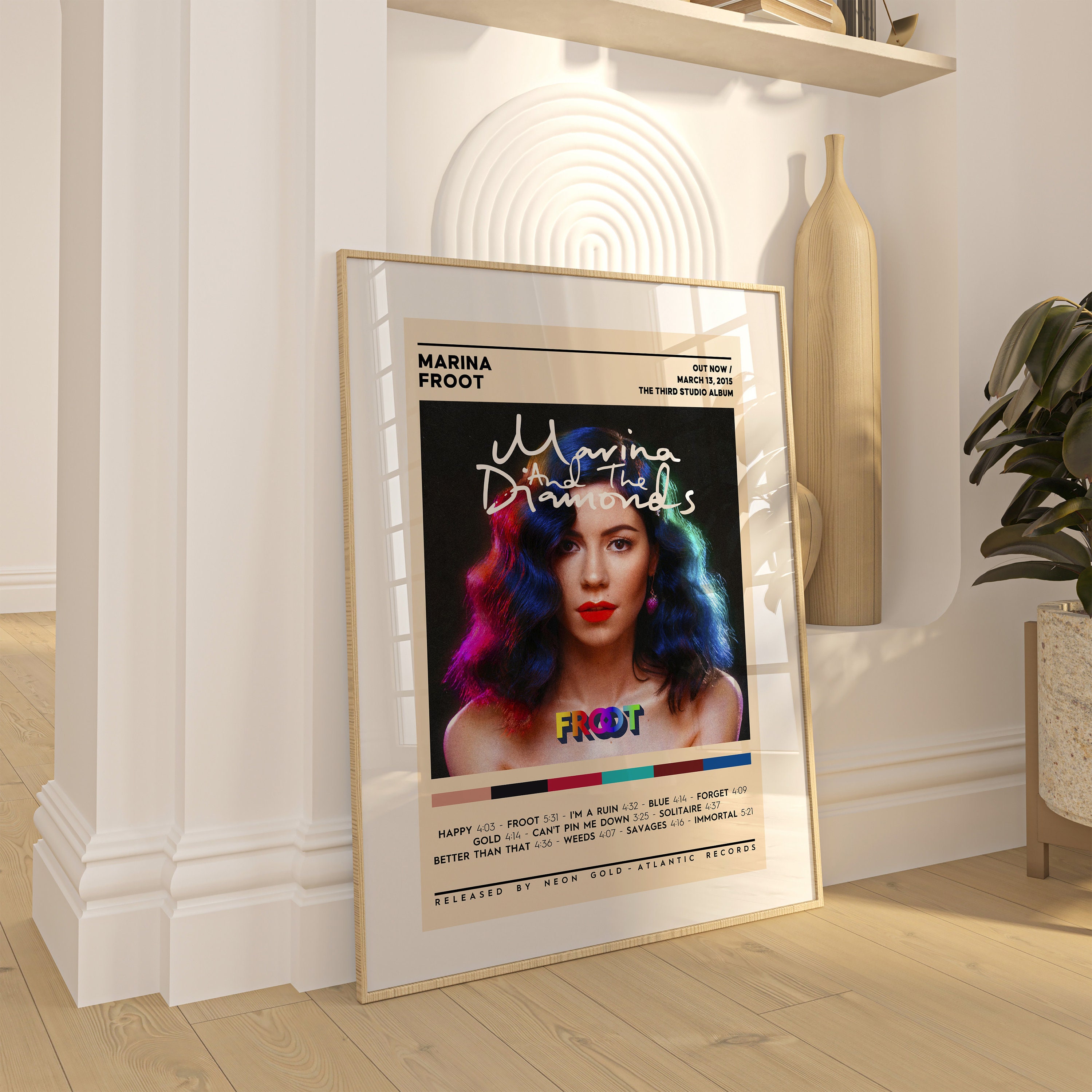Marina Diamandis FROOT Album Poster / Album Cover Poster / Room Decor ...