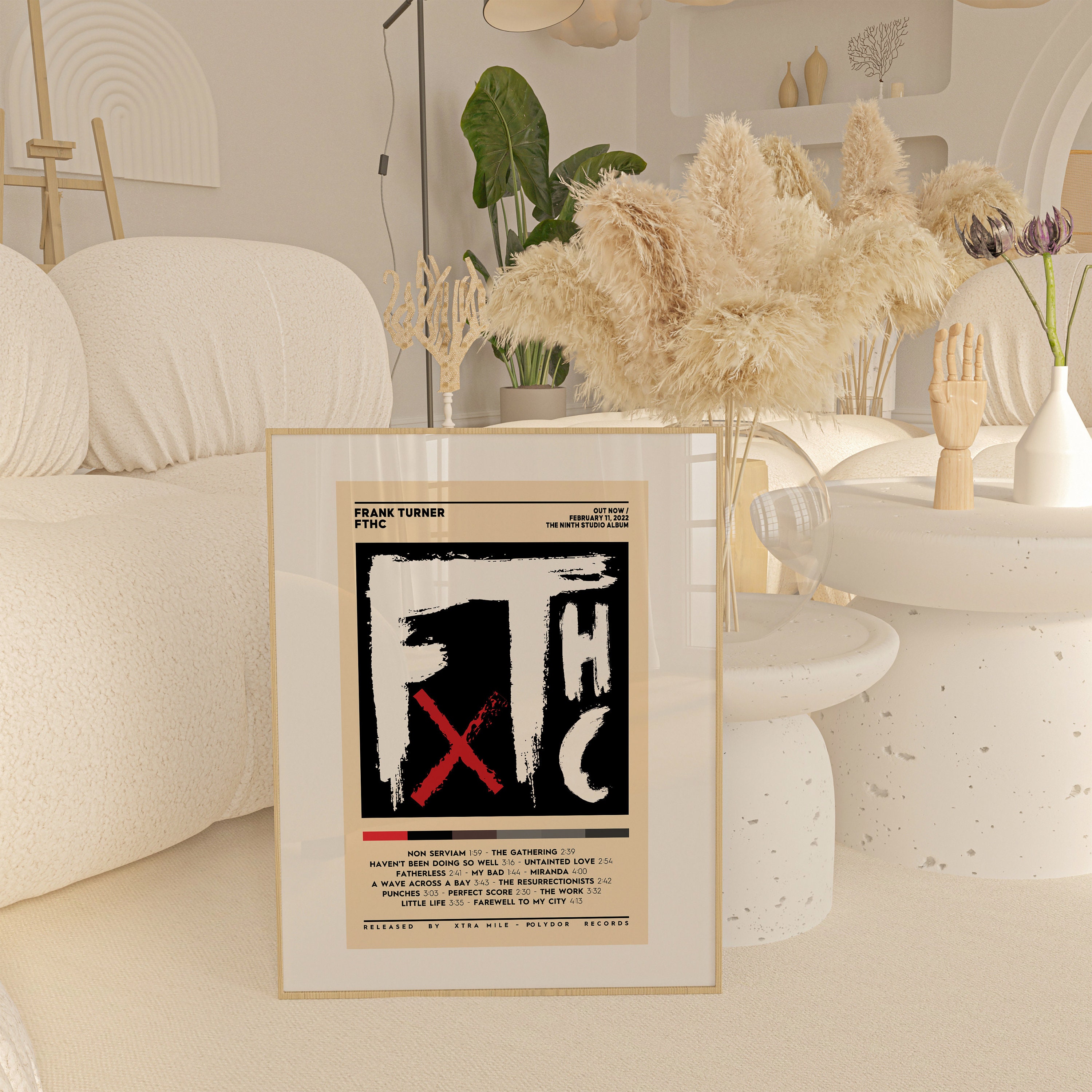 Frank Turner FTHC Album Posters / Album Cover Poster / Poster Print ...