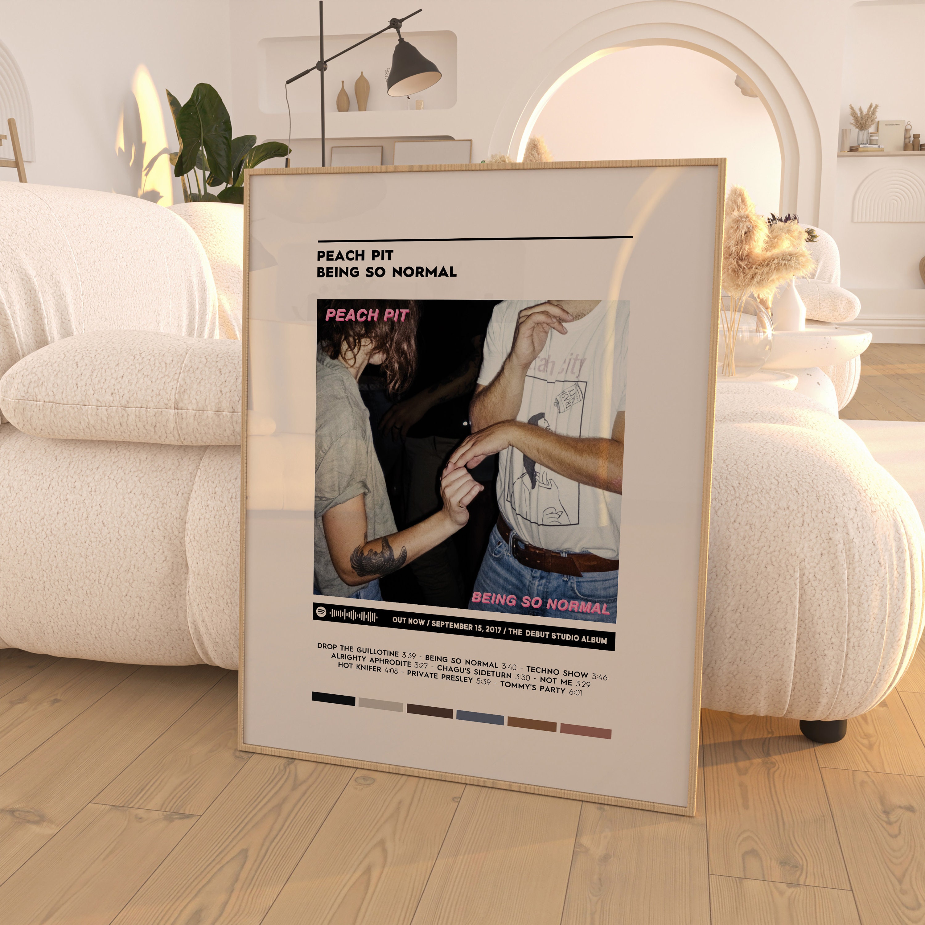 Peach Pit Being so Normal Album Poster / Album Cover Poster / Music ...