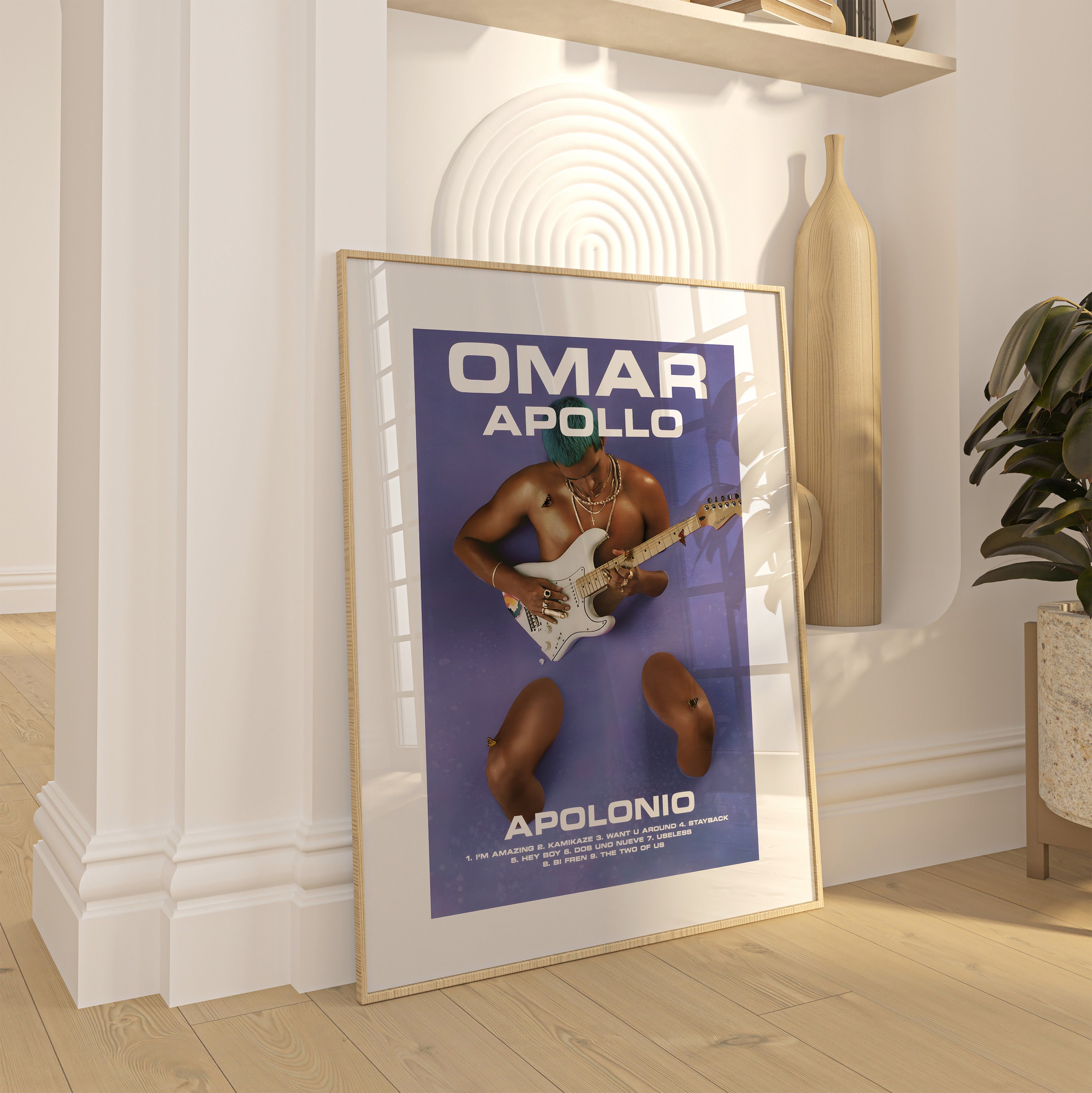 Omar Apollo Apolonio Album Poster / Room Decor / Music Decor / Music ...