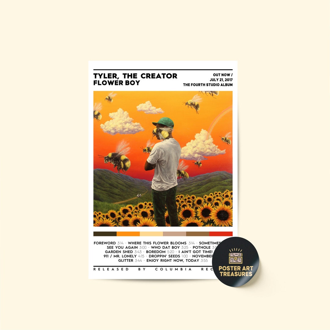 Tyler the Creator Flower Boy / Album Cover Poster / Wall - Etsy Australia