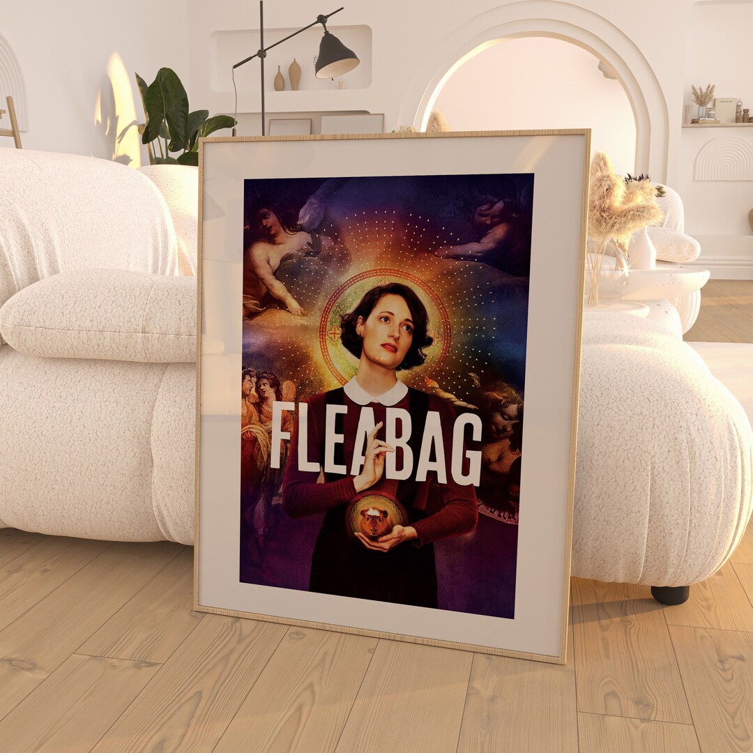 Fleabag TV Show Poster, Retro Style TV Show Poster, Phoebe Waller ...