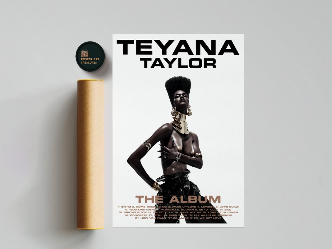 Teyana Taylor the Album Album Poster / Room Decor / Music Decor / Music ...