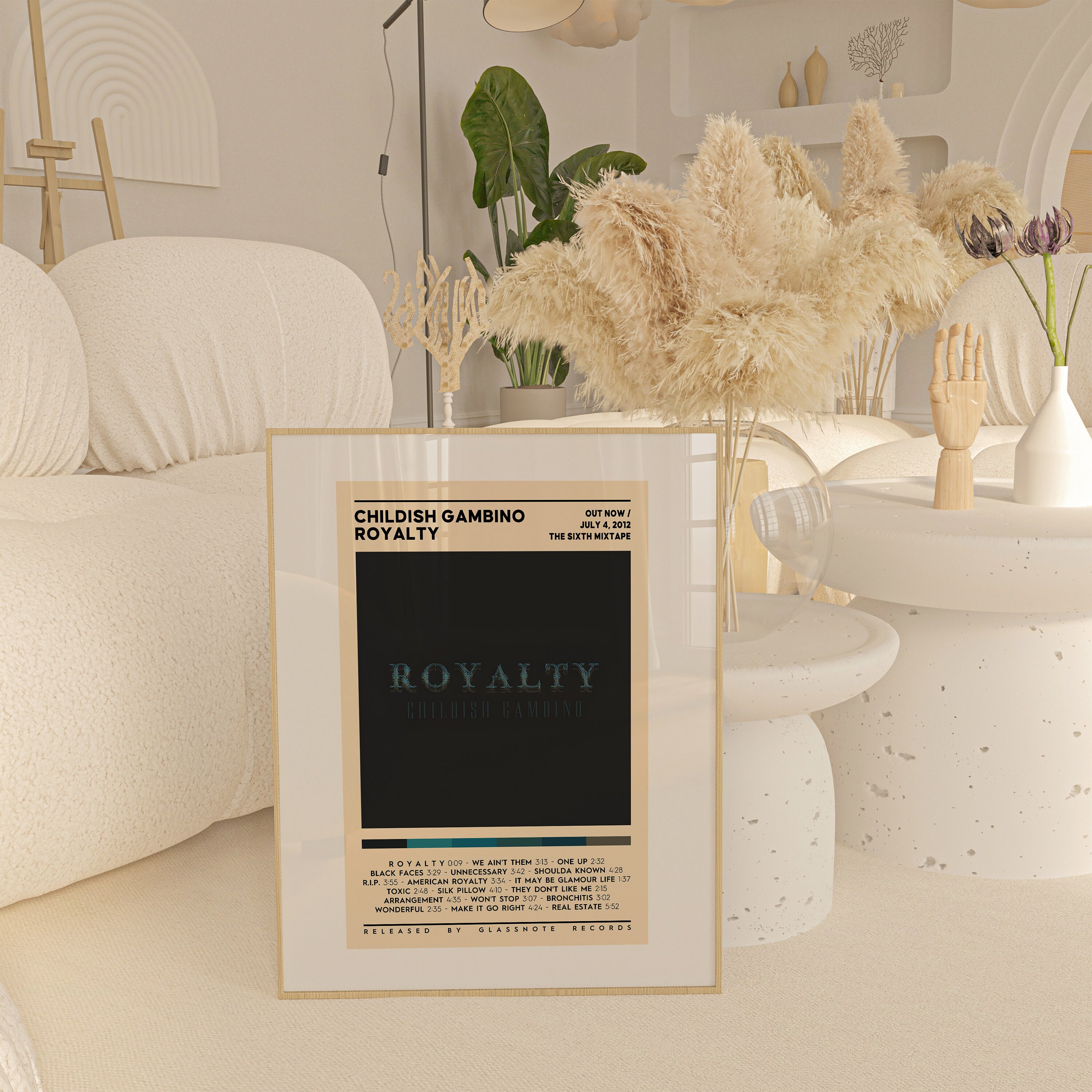 Childish Gambino Royalty Album Cover Poster / 3 Colors 1 Price / Room ...