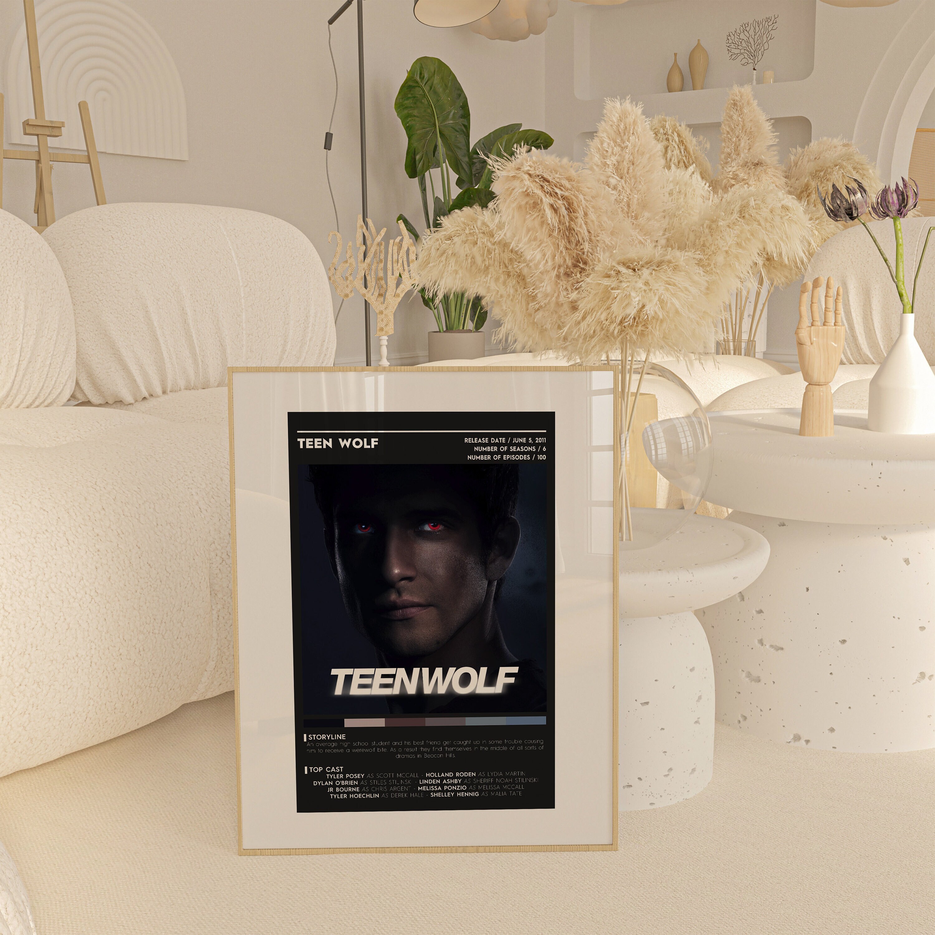 Teen Wolf TV Show Poster / TV Show Poster / Poster Print / Wall Art ...