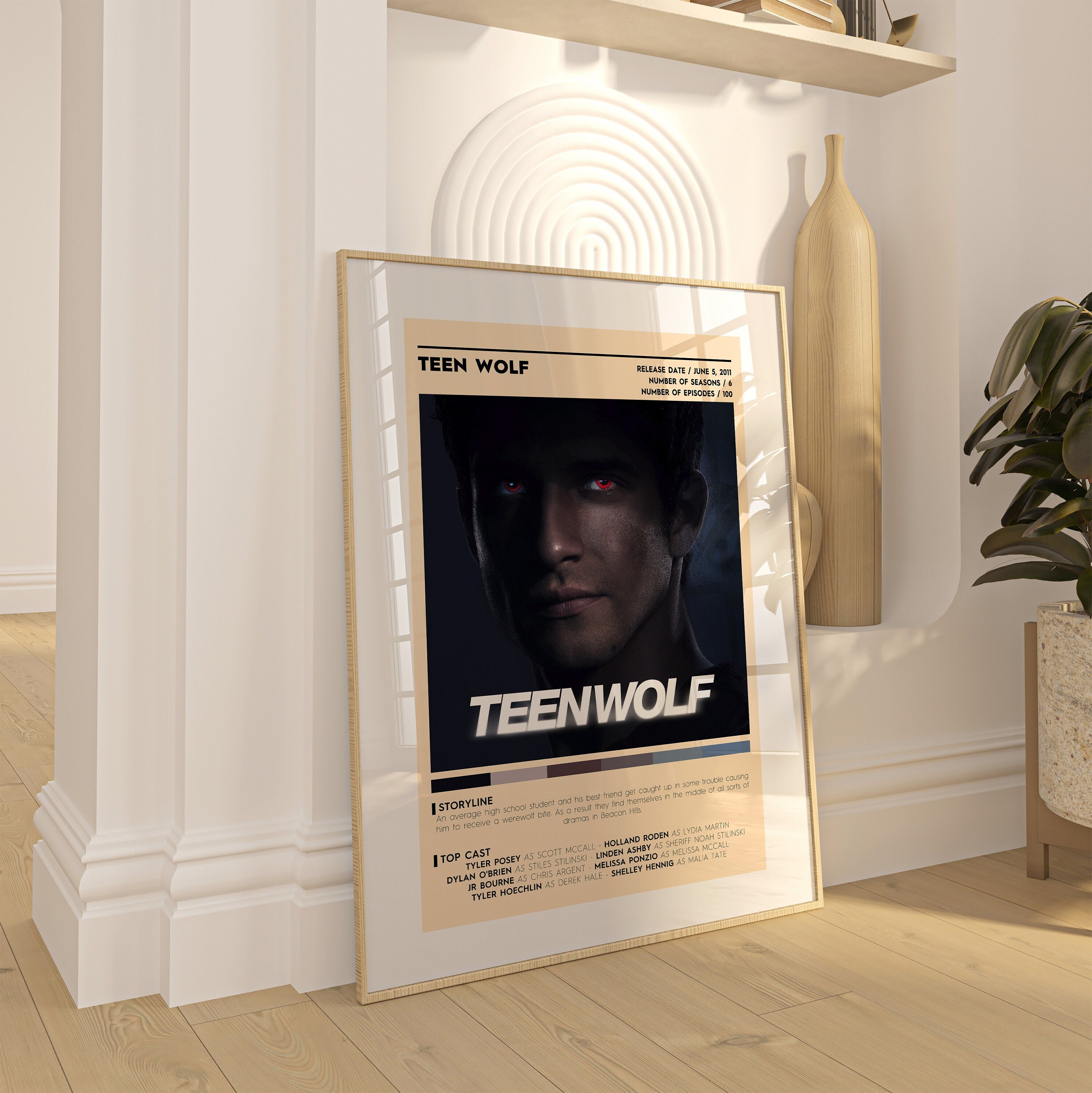 Teen Wolf TV Show Poster / TV Show Poster / Poster Print / Wall Art ...