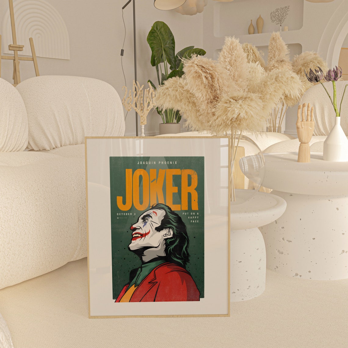 Joker Movie Poster, Poster Gifts, Movie Poster, Wall Art, Home Decor ...