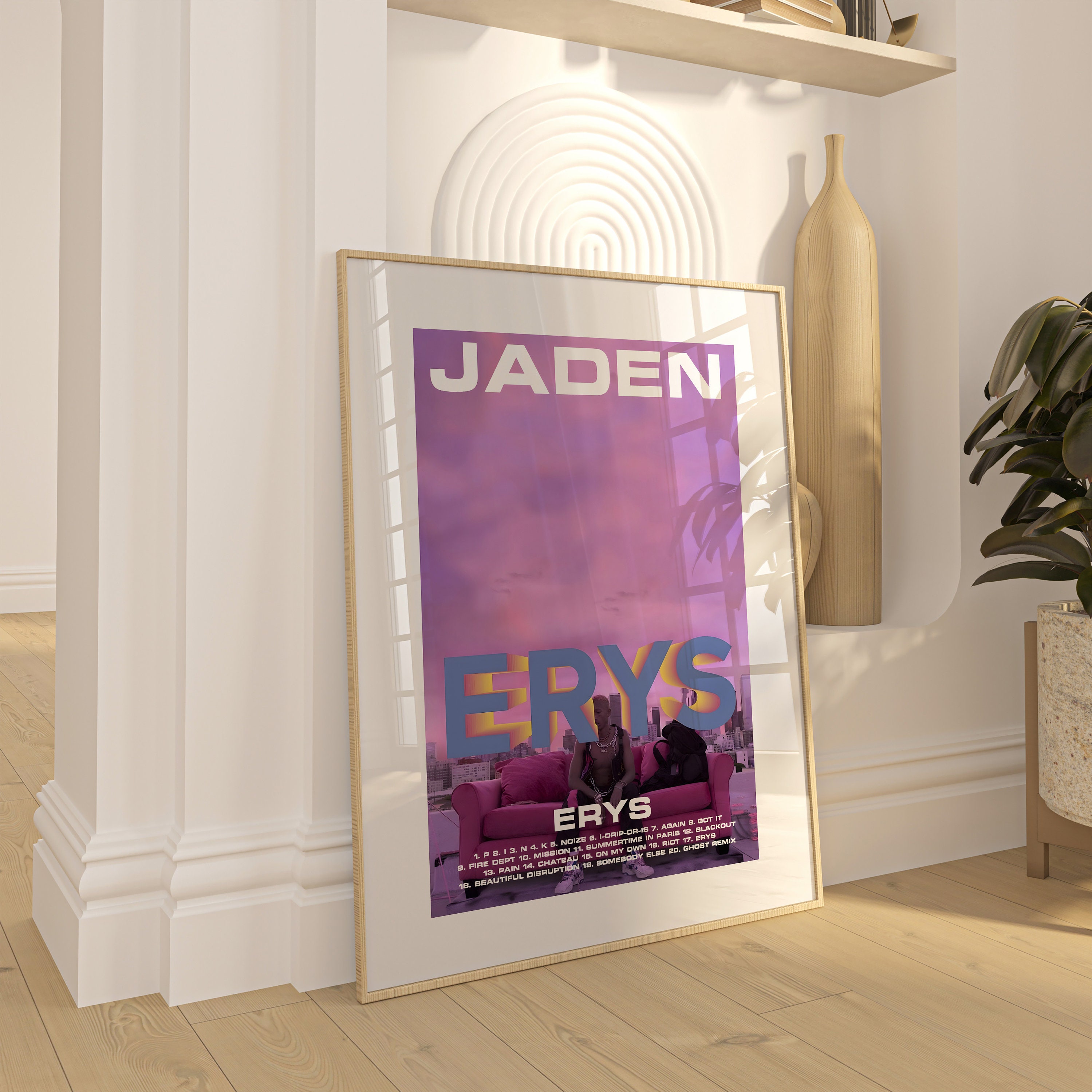 Jaden Erys Album Poster / Room Decor / Music Decor / Music Gifts ...