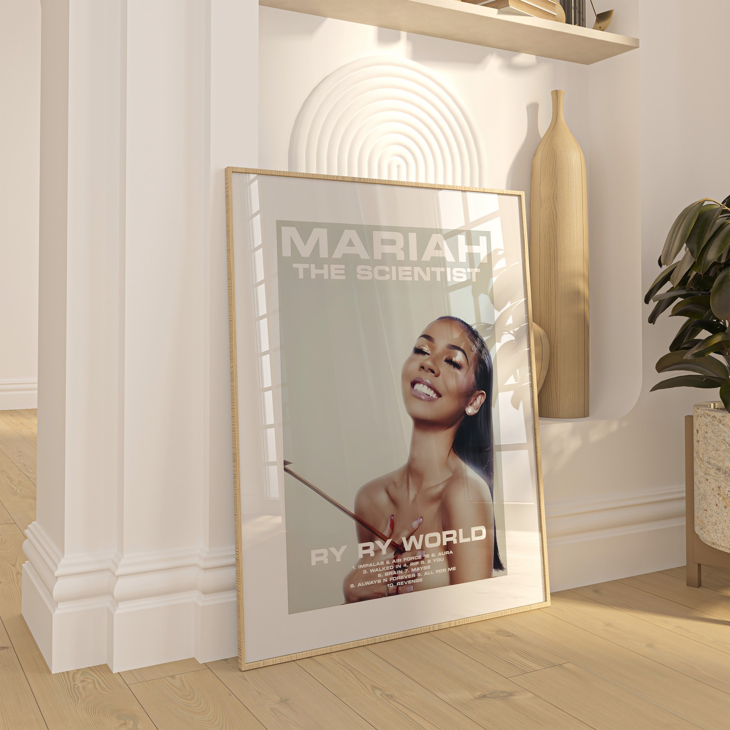 Mariah the Scientist RY RY WORLD Album Poster / Room Decor / - Etsy