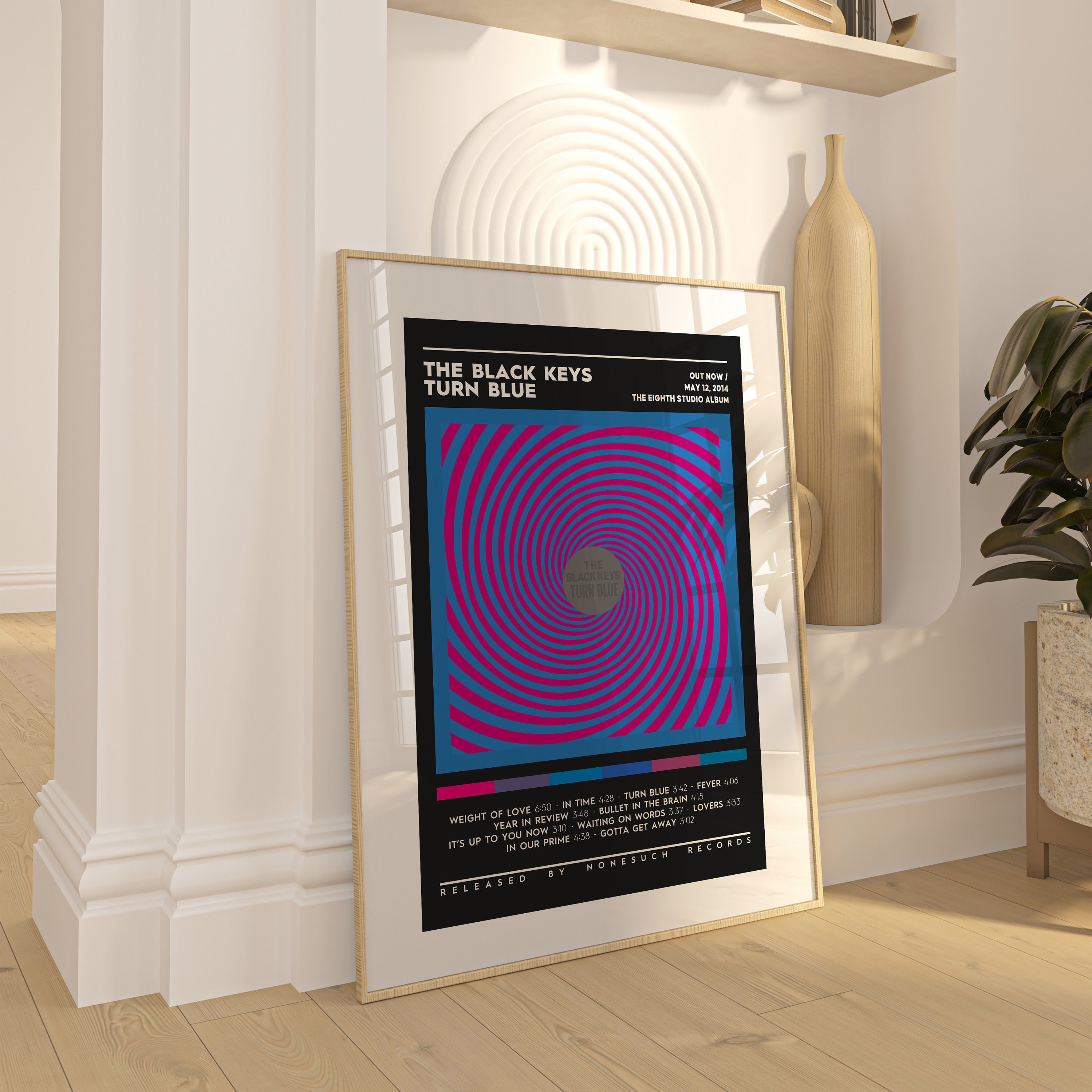 The Black Keys Turn Blue Poster / Album Cover Poster / Room Decor ...