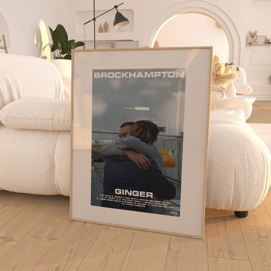 Brockhampton Ginger Album Poster / Room Decor / Music Decor / Music ...