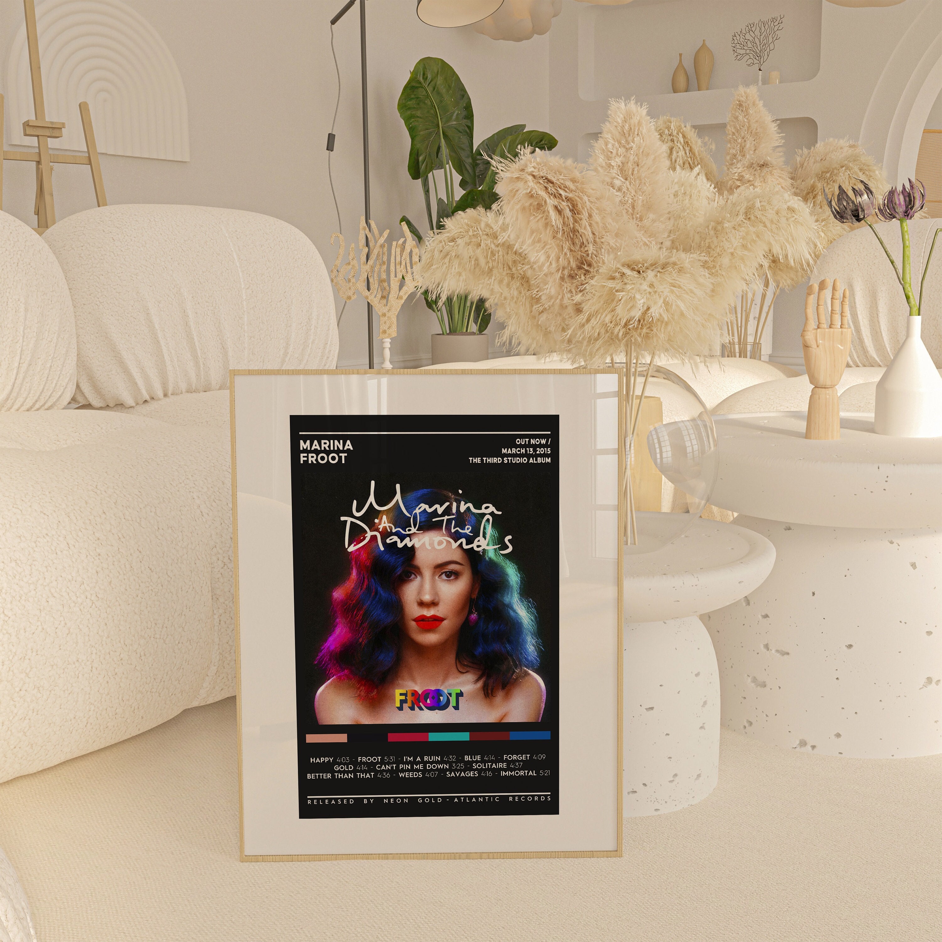 Marina Diamandis FROOT Album Poster / Album Cover Poster / Room Decor ...