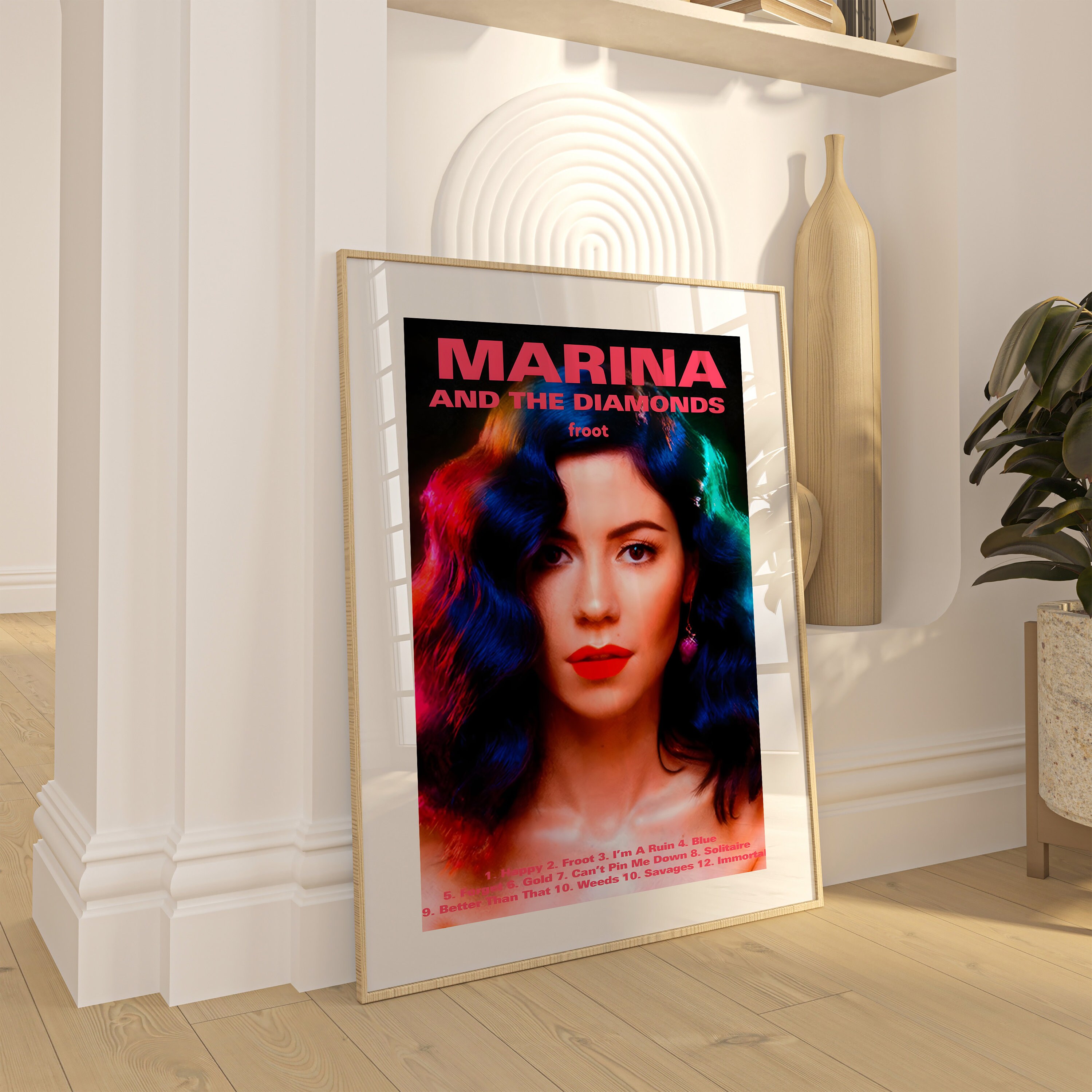 Marina and the Diamonds FROOT Album Poster / Room Decor / Music Decor ...