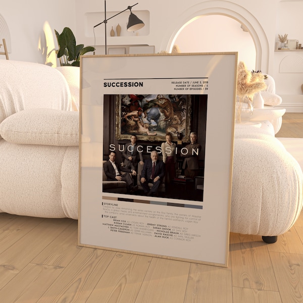 Succession Poster - Etsy